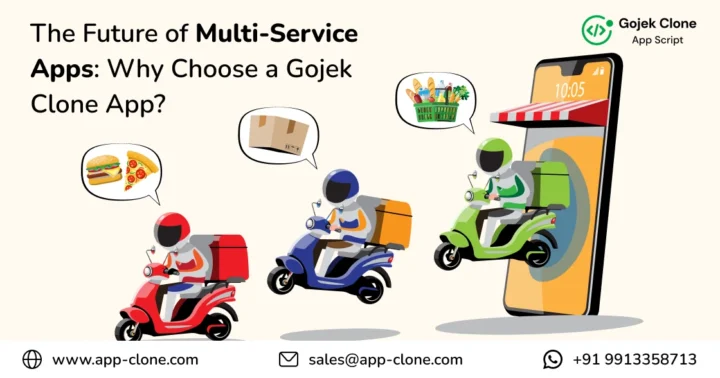 Gojek Clone App: The Future of Multi-Service Apps